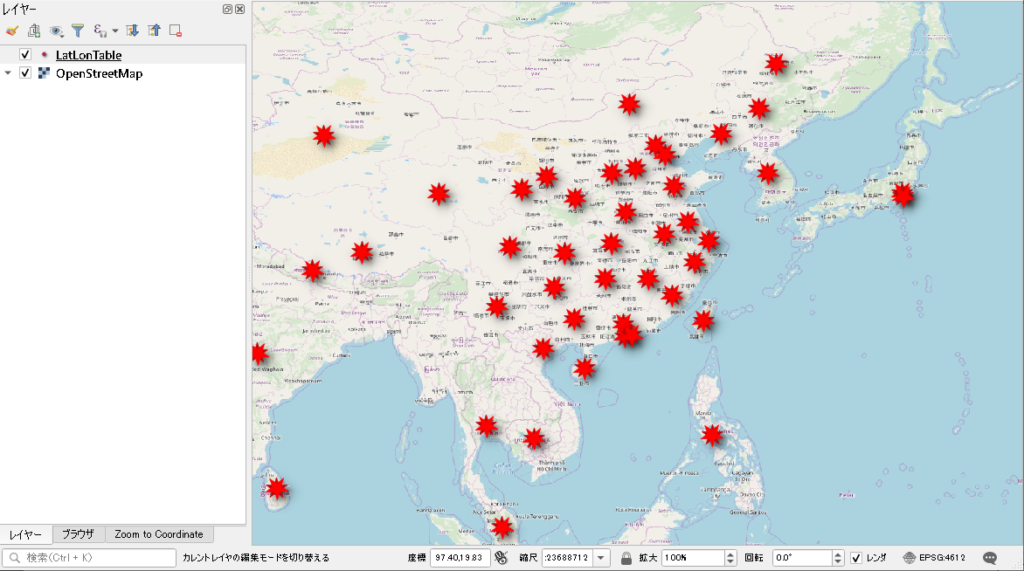 SQLite3のDBにgeometry型のカラムを追加してQGISで使ってみる – FRONT