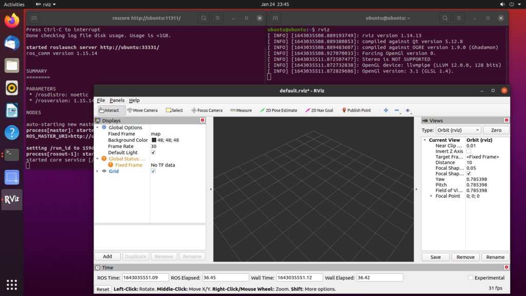 ラズパイ4B にROS1（Noetic）をインストール – FRONT