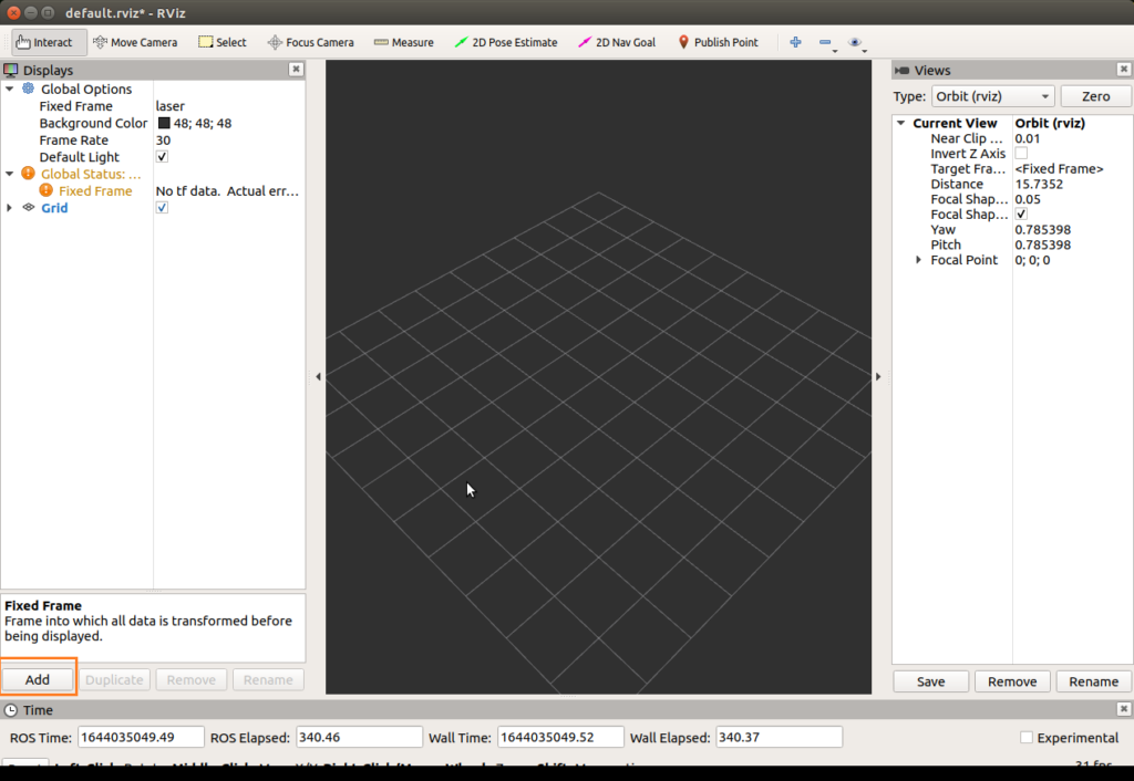 Jetson Nano + ROS1 で LiDAR を動かしてみる – FRONT