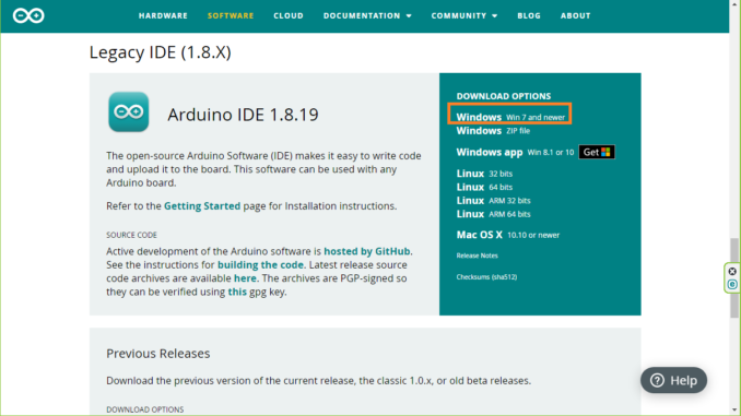 Windows 10 でArduino IDE を使ってみる – FRONT